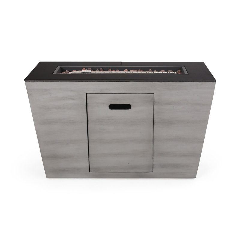 Latitude Run® 40” Rectangular MGO Fireplace - 50,000 btu | Wayfair