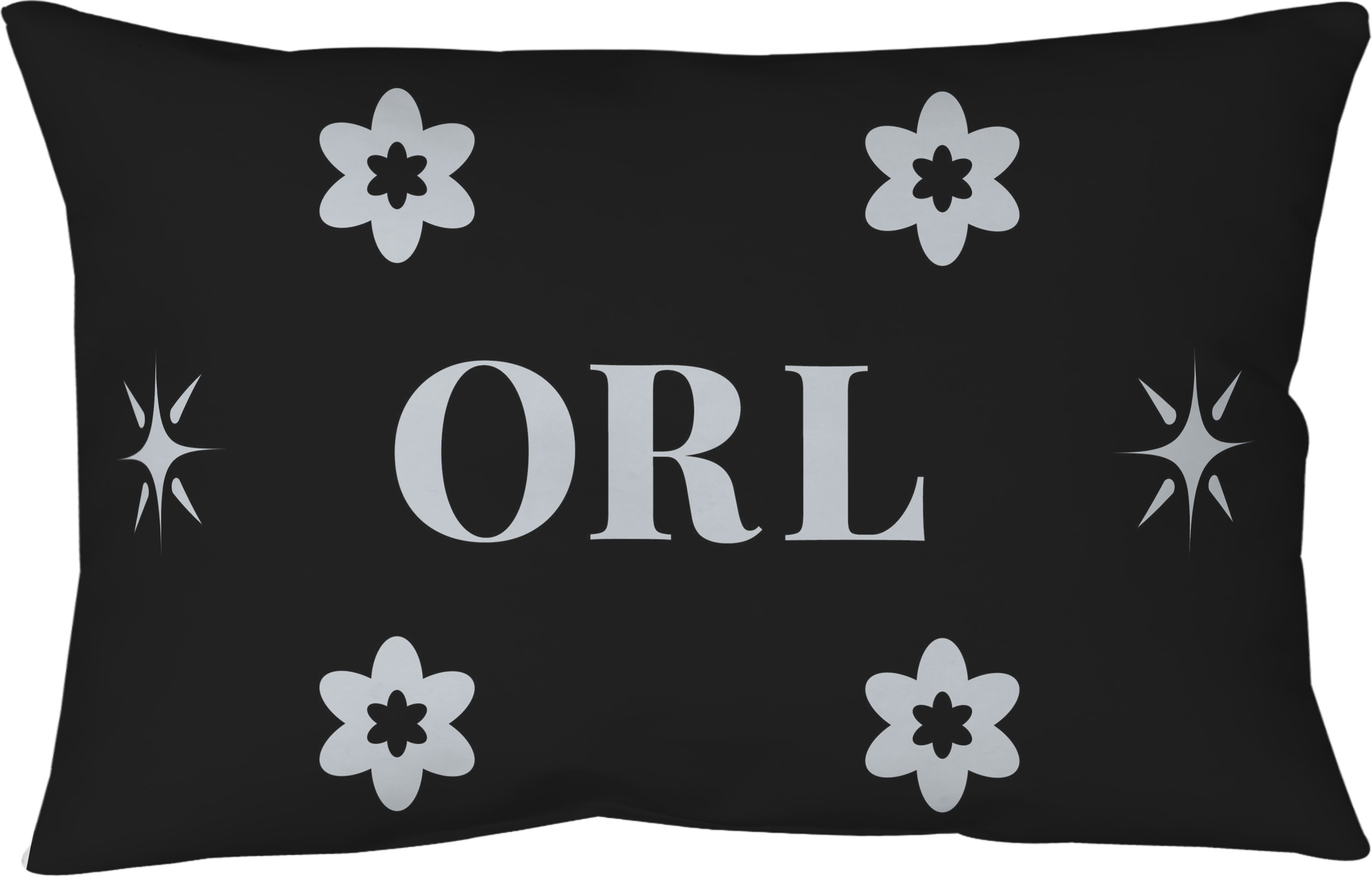 Khieu Orlando Basketball Colors Blue Silver Blue Poly Twill Pillow 20 ...