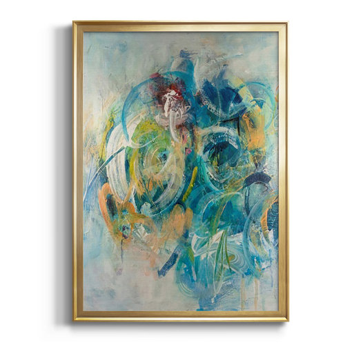 Wrought Studio Dequarius Silent Energy II Framed On Paper Print | Wayfair