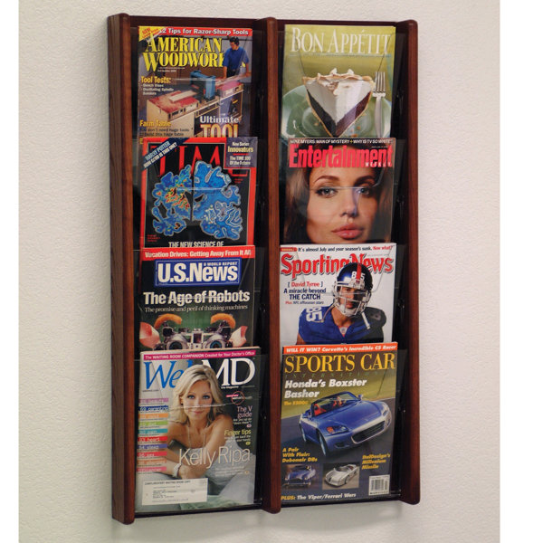 Modern Wall Magazine Racks You'll Love | Wayfair