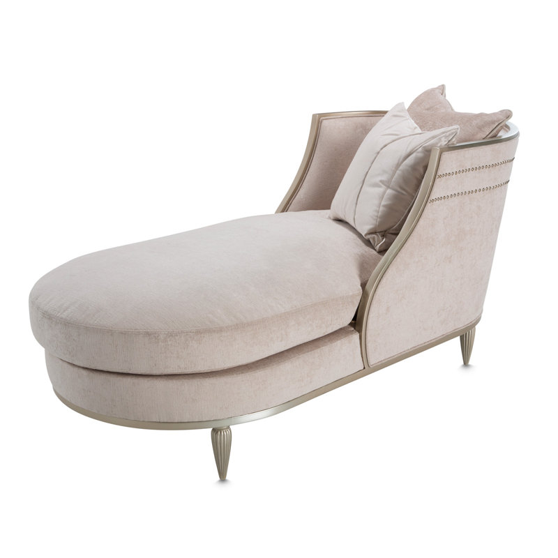 Michael Amini London Place Upholstered Chaise Lounge | Wayfair