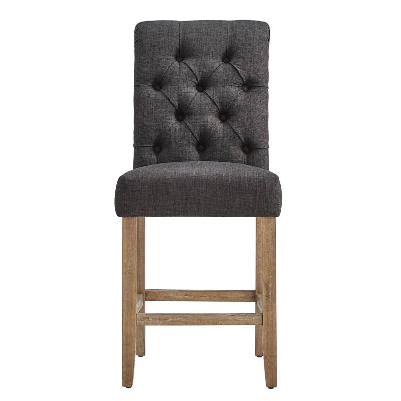Lark Manor Alsadig Solid Wood Stool & Reviews | Wayfair