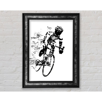 Ivy Bronx Cycle Rider Framed Print | Wayfair.co.uk