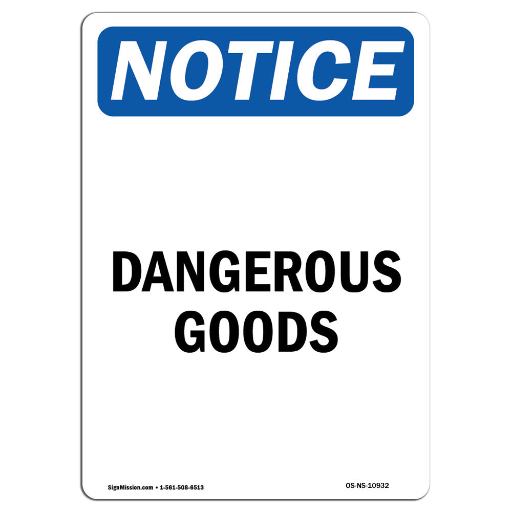 SignMission Dangerous Goods Sign | Wayfair