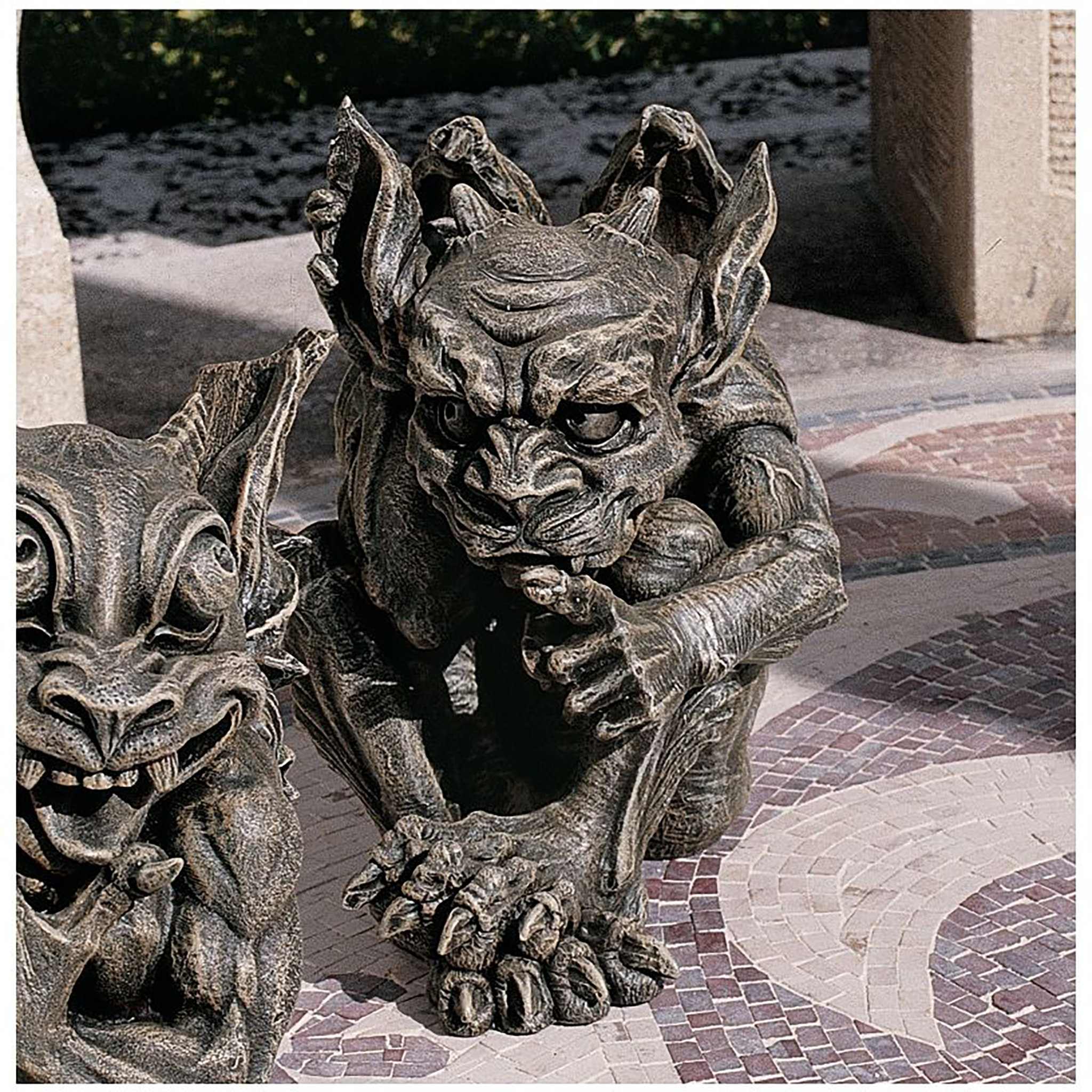 Design Toscano Whisper The Gothic Gargoyle Statue & Reviews | Wayfair