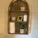 Bay Isle Home™ Harmony Arch Rattan Boho Tiered Wall Shelf & Reviews ...