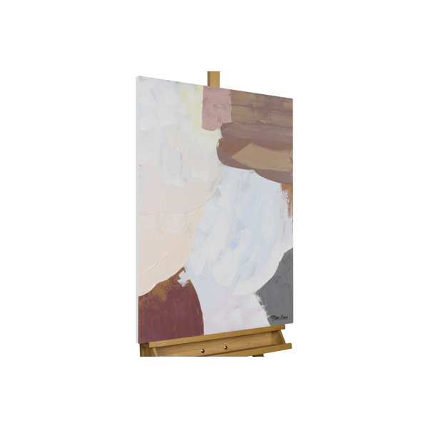 Ivy Bronx Handgemalt Acrylbild Rosy Cloudy Sky | Wayfair.co.uk