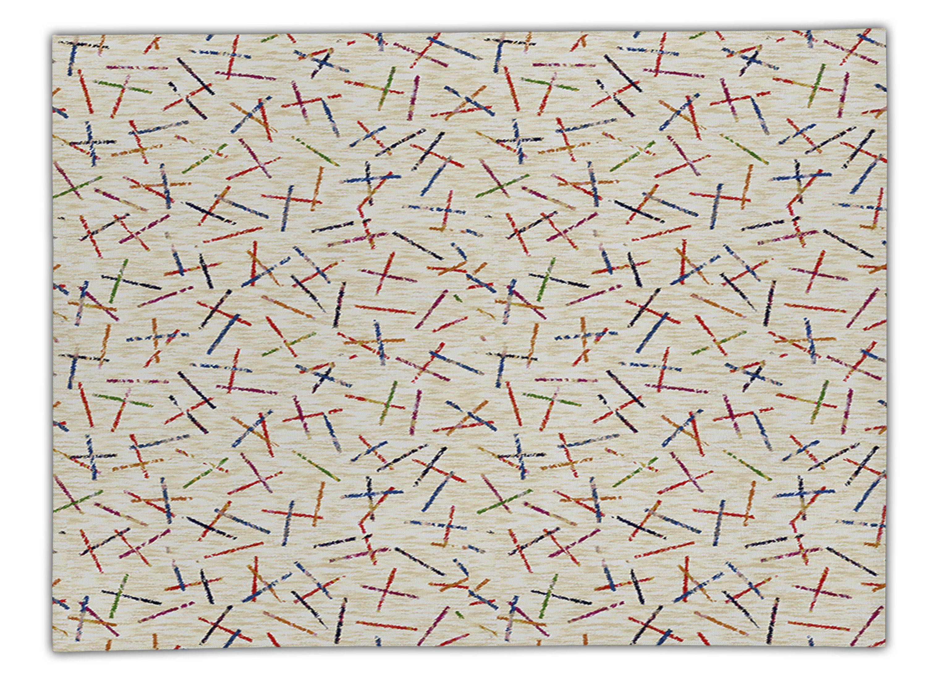 East Urban Home Rectangle Abstract Machine Made Power Loom Polyester ...
