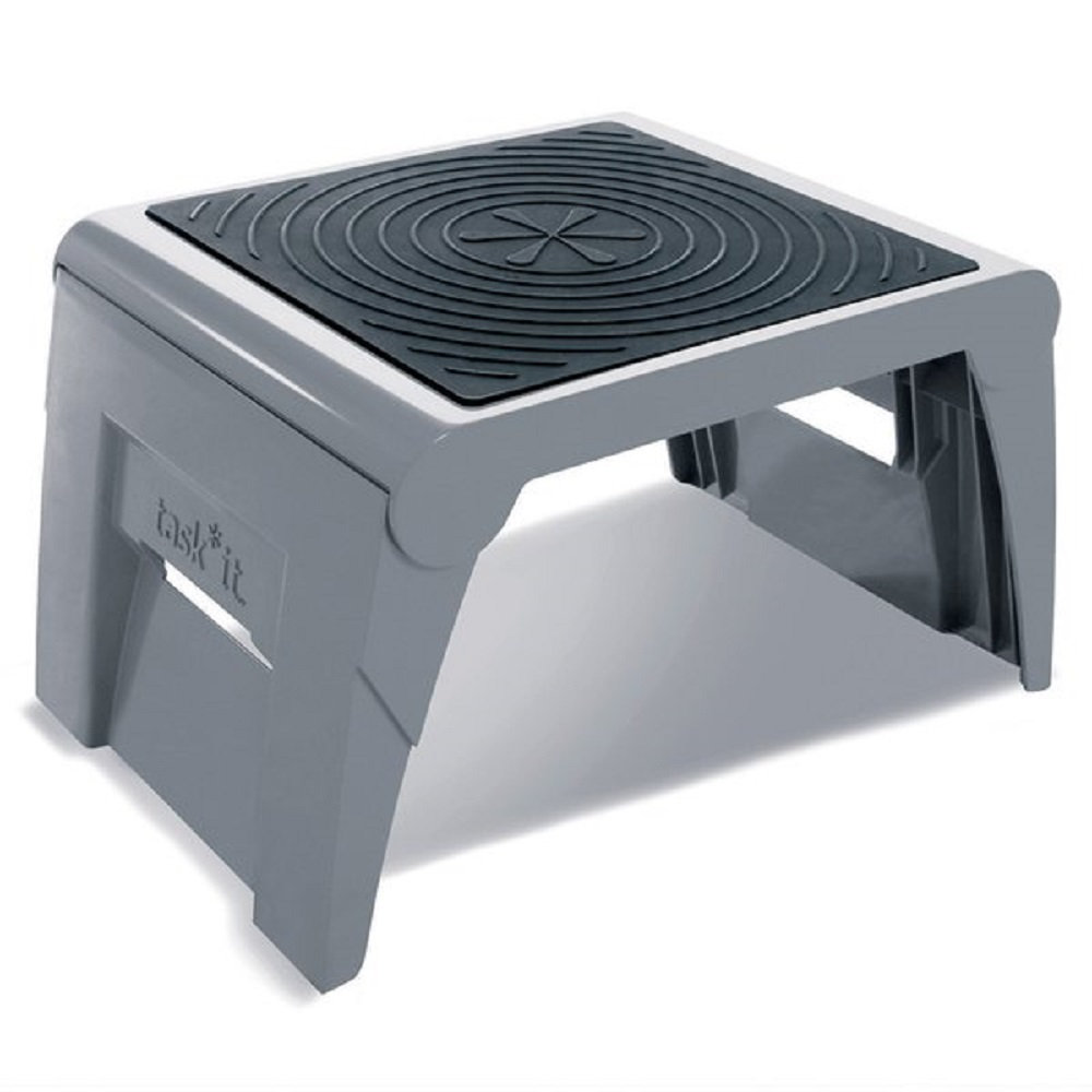 WFX Utility™ 1 - Step Plastic Lightweight Folding Step Stool | Wayfair