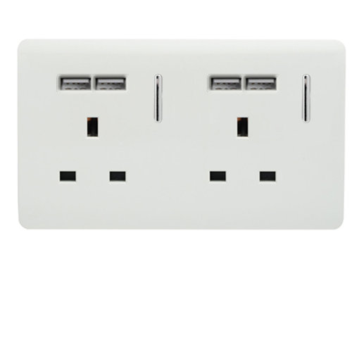 Symple Stuff Yves Wall Mounted Socket | Wayfair.co.uk