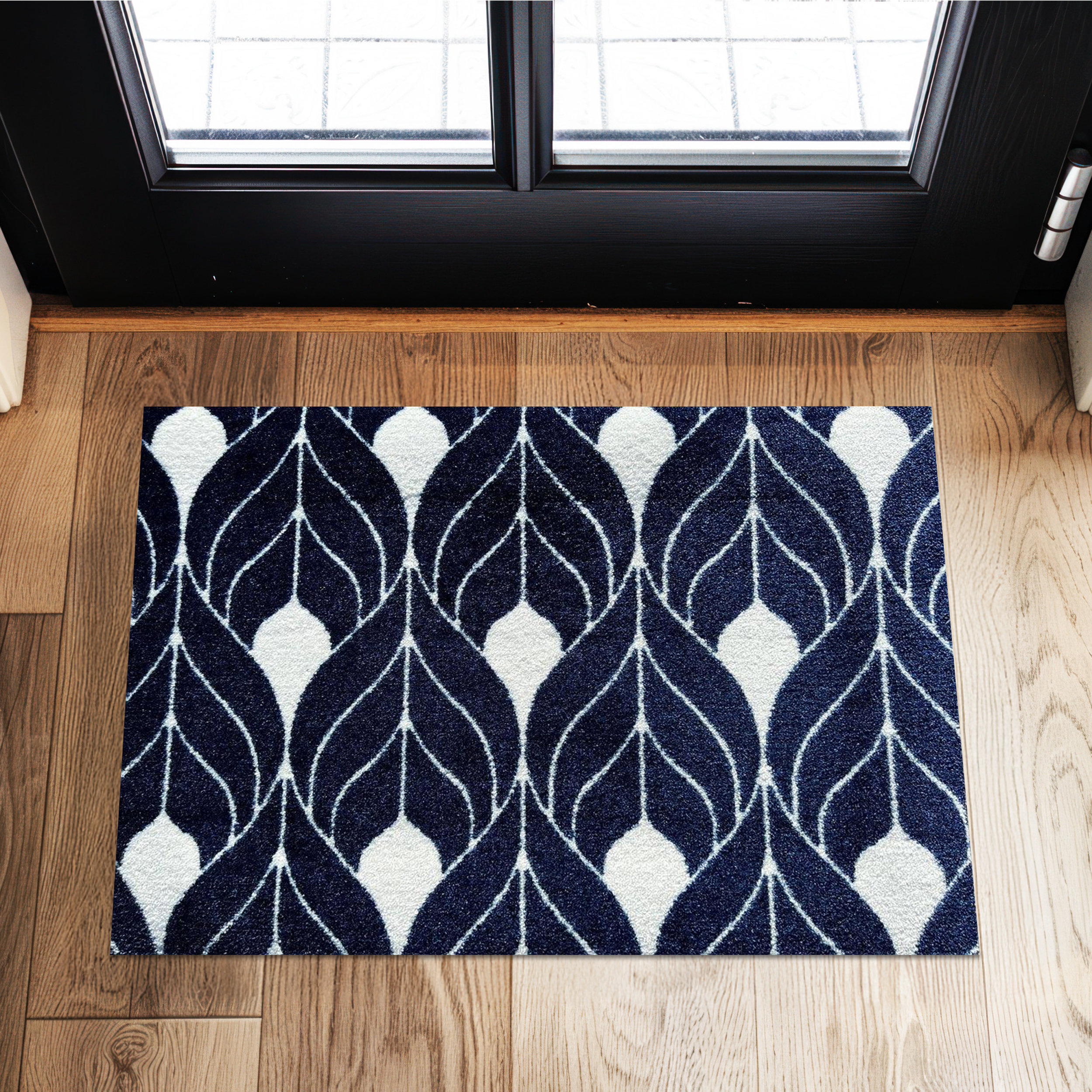 Lark Manor™ Hilde Taupe Washable Floor Mat | Wayfair