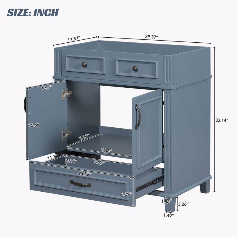 SDKhome Bathroom Vanity Bases without Top Sink | Wayfair