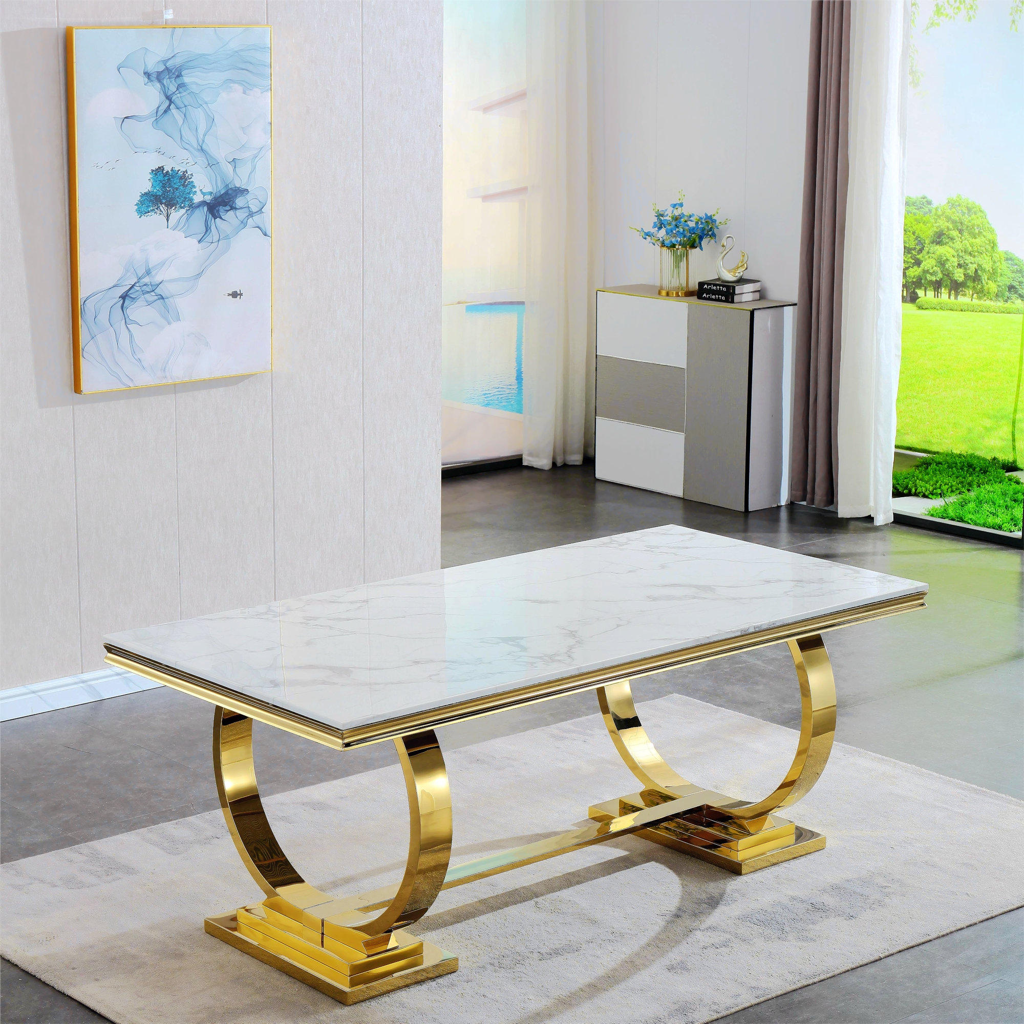 Everly Quinn Durvasa Dining Table - Wayfair Canada