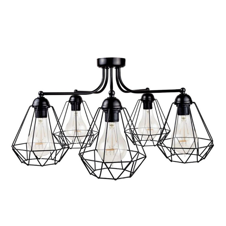 Borough Wharf Lewalski Semi Flush Mount | Wayfair.co.uk
