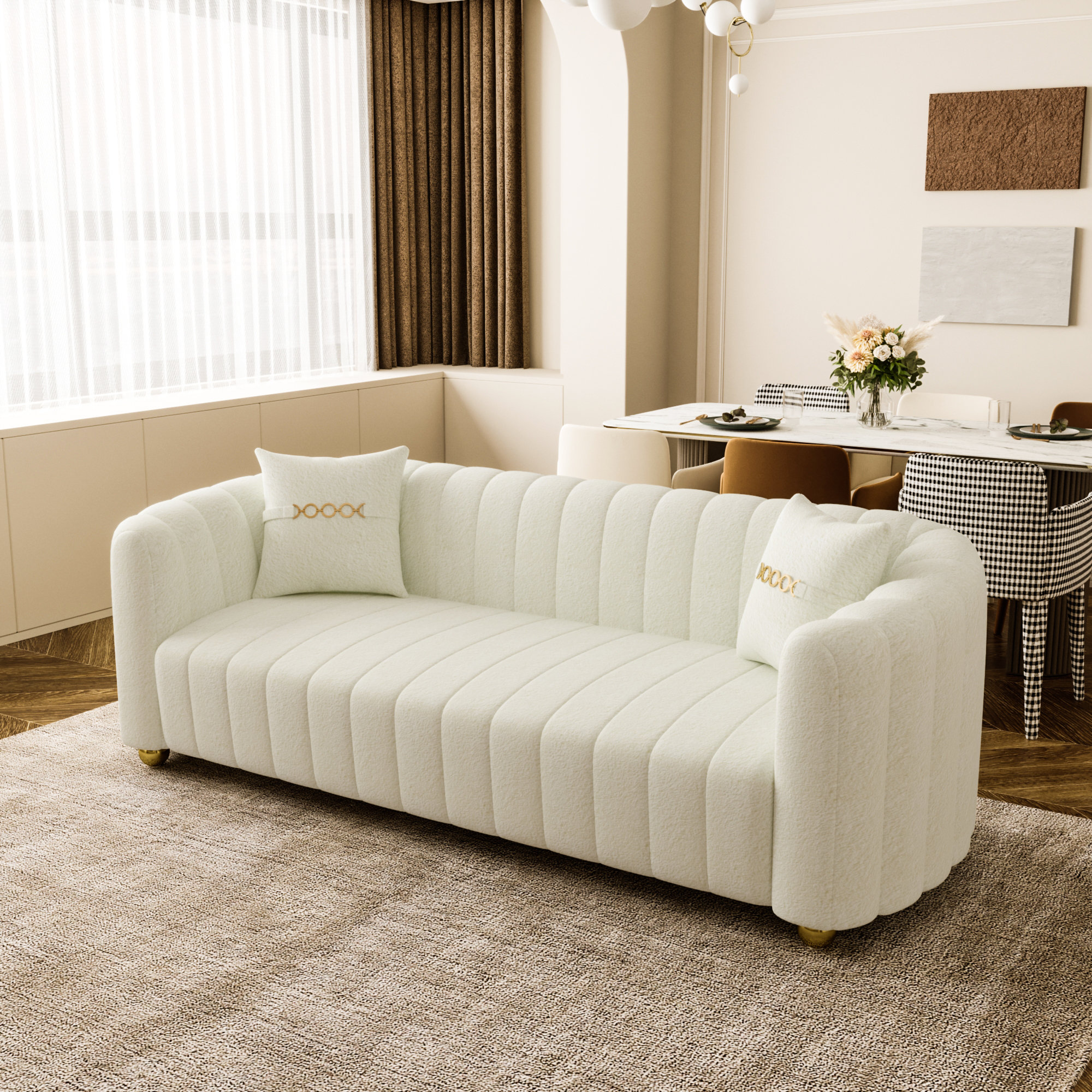 Ivy Bronx Sunfield 83.46'' Sofa | Wayfair