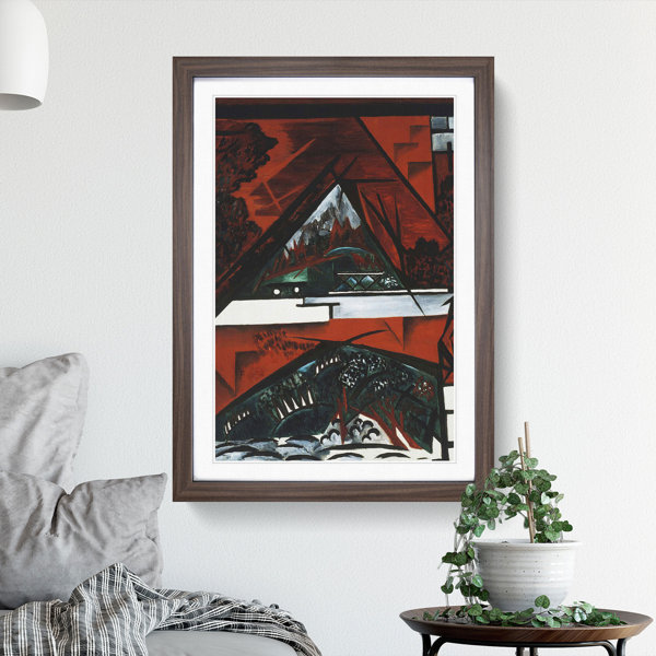 East Urban Home The Bridge by Ilya Chashnik - Picture Frame Painting ...