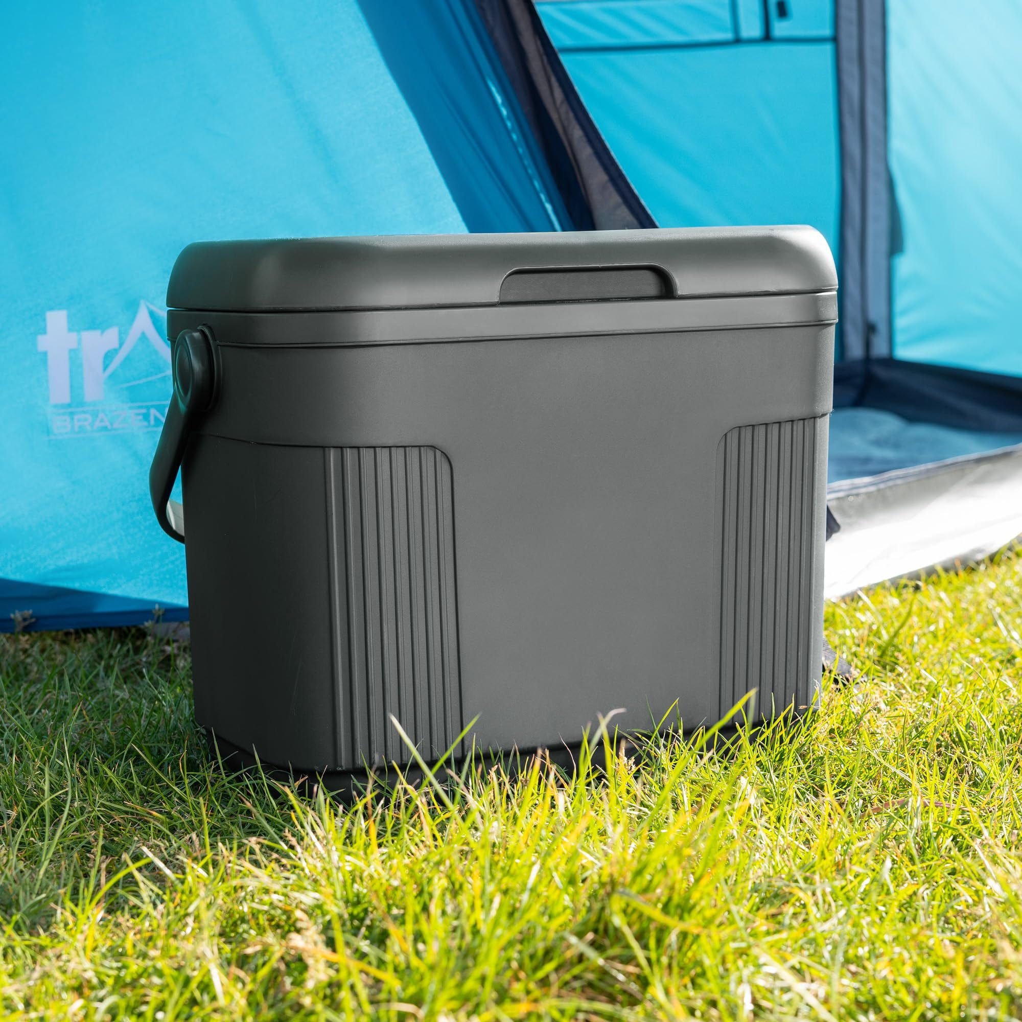 Haus am Meer 22L Cool Box With Ice Freezer Blocks, Insulated Hard ...