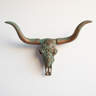 Foundry Select Faux Taxidermy Tribal Longhorn Skull Wall Décor ...