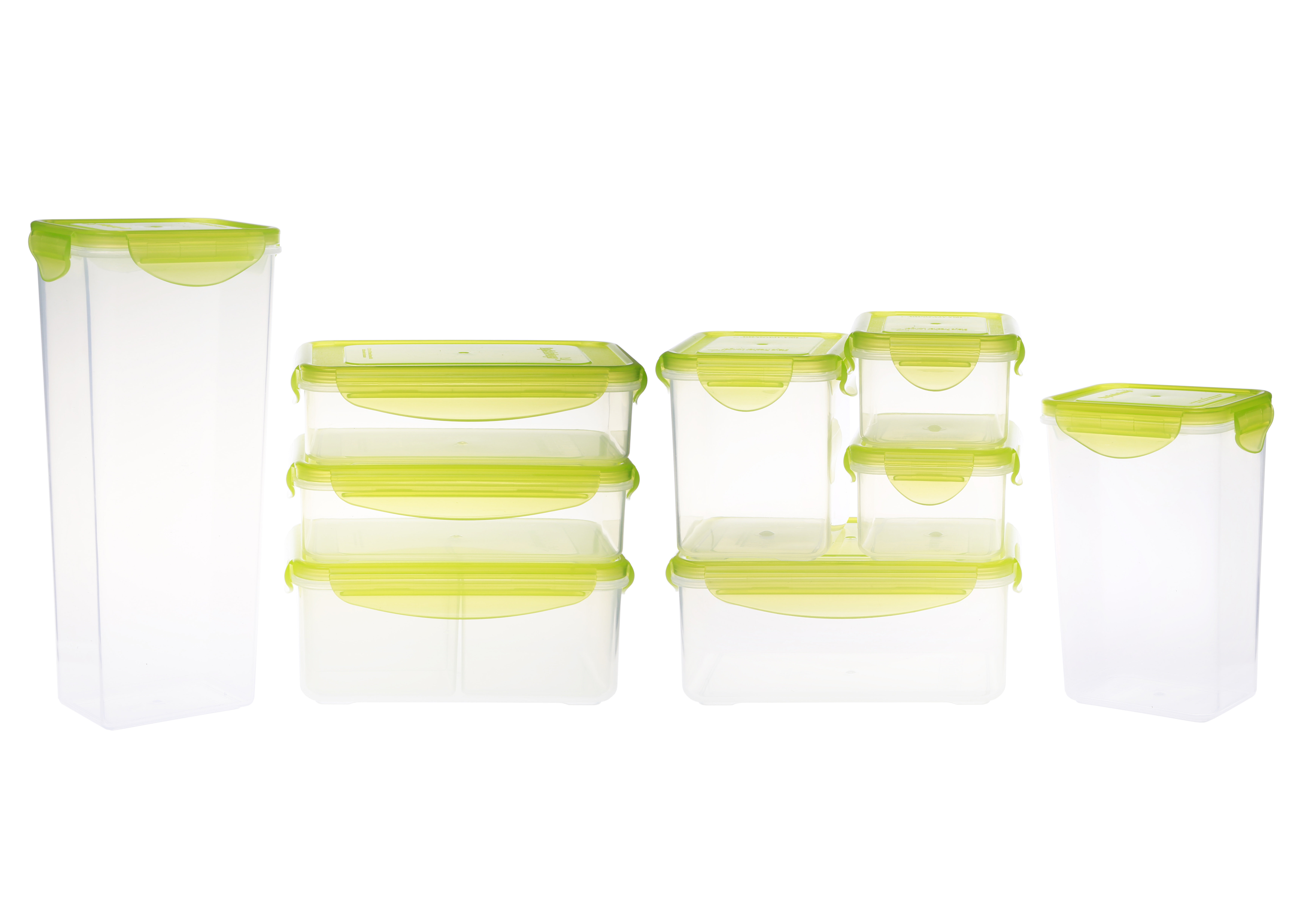 Kinetic Fresh Plastic 9 Container Food Storage Set & Reviews | Wayfair