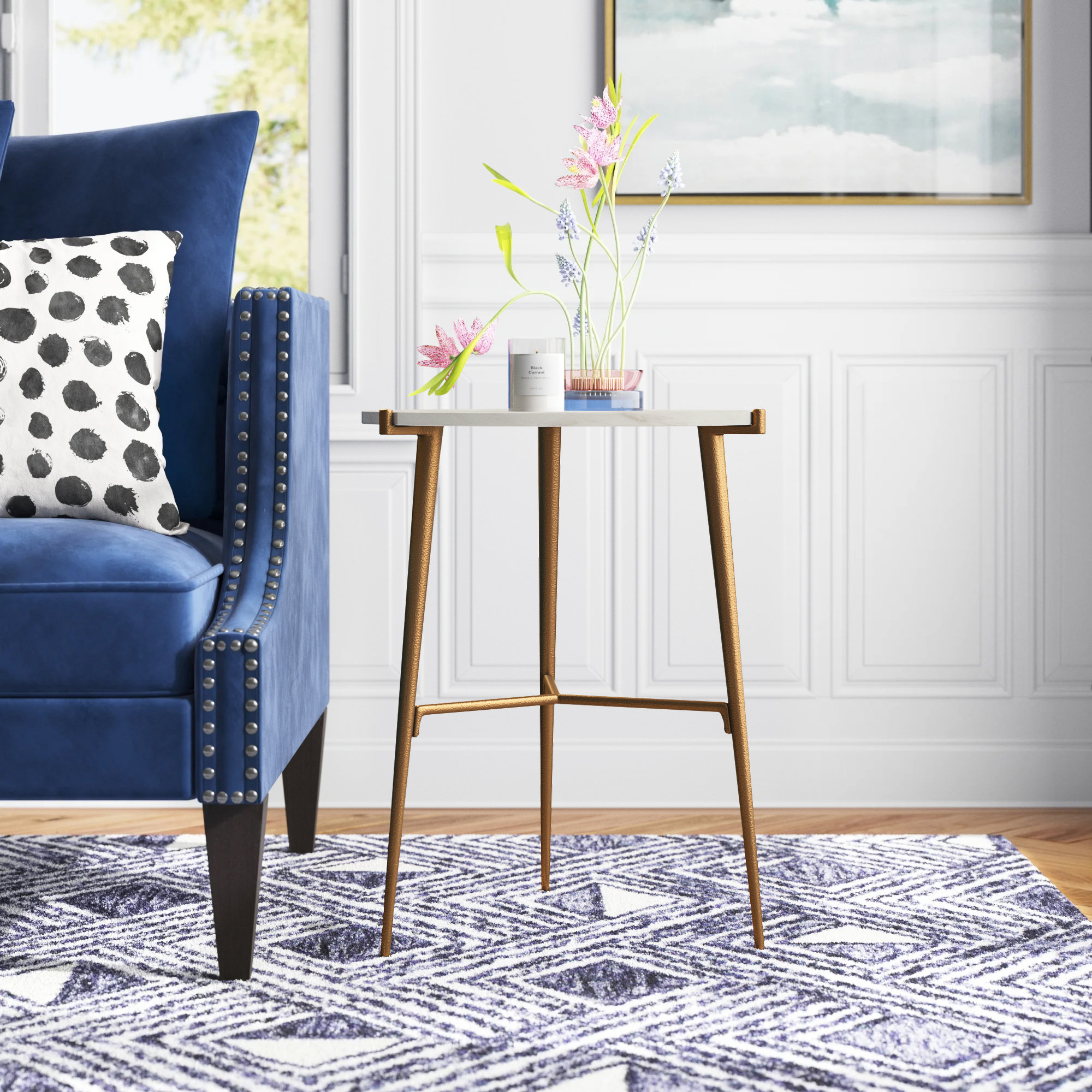 Mercer41 Howund 3 Legs End Table & Reviews | Wayfair
