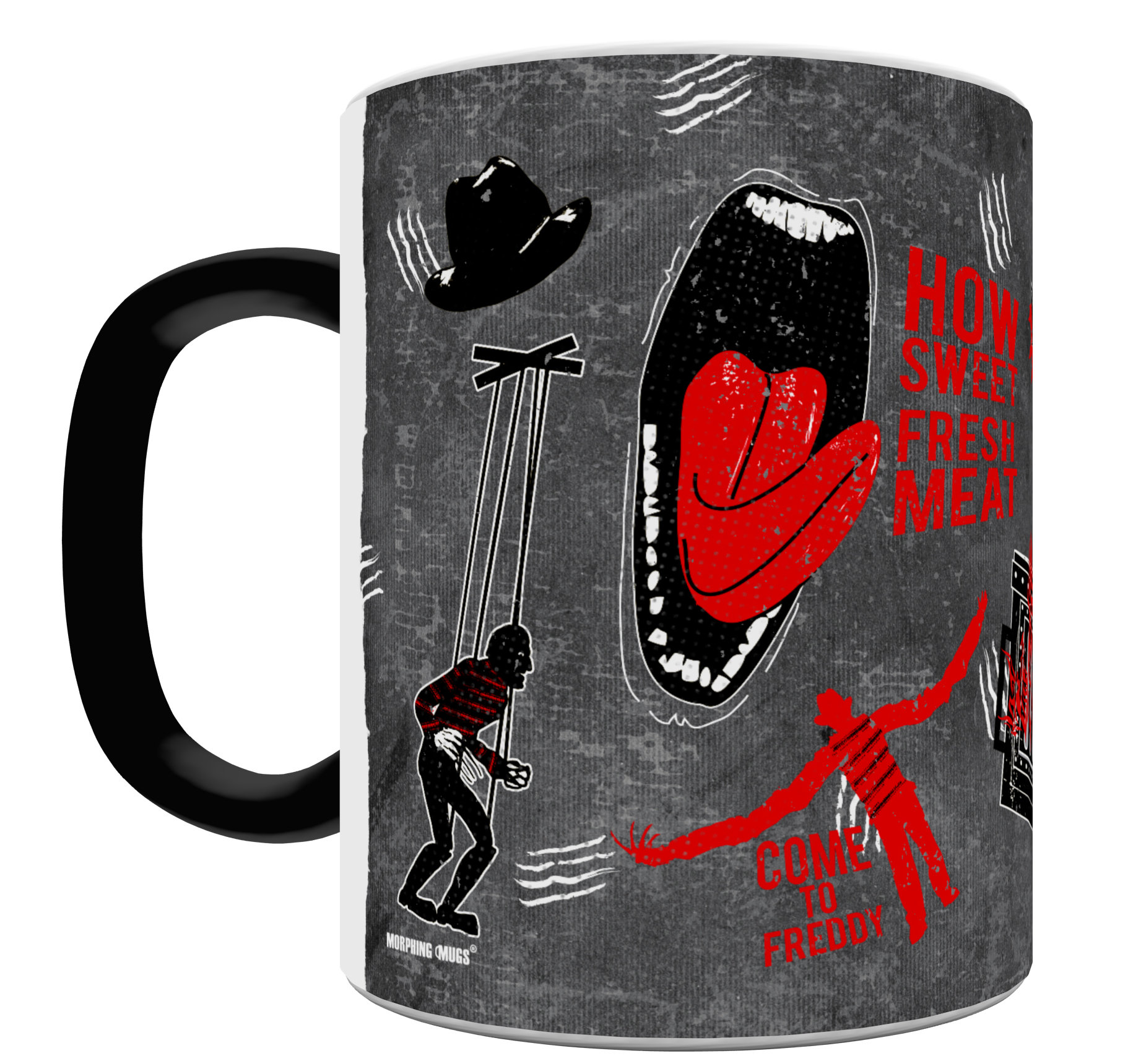 Morphing Mugs Nightmare on Elm Street Freddy Kruger How Sweet Fresh ...