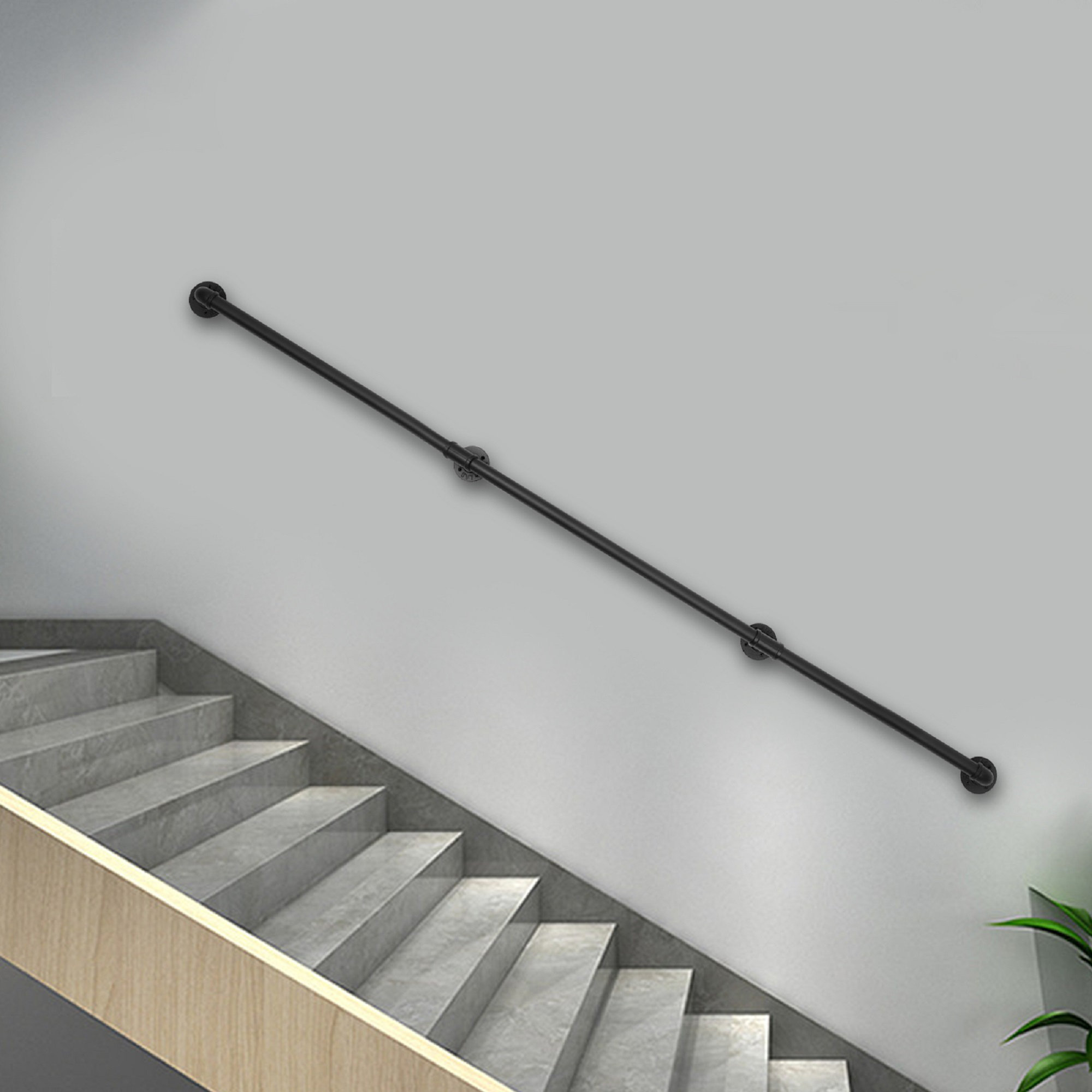 Lomana Wall Mount Stair Railing & Reviews | Wayfair