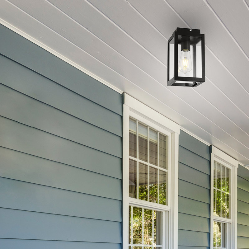 Williston Forge Hilda Glass Semi Flush Mount & Reviews | Wayfair.co.uk