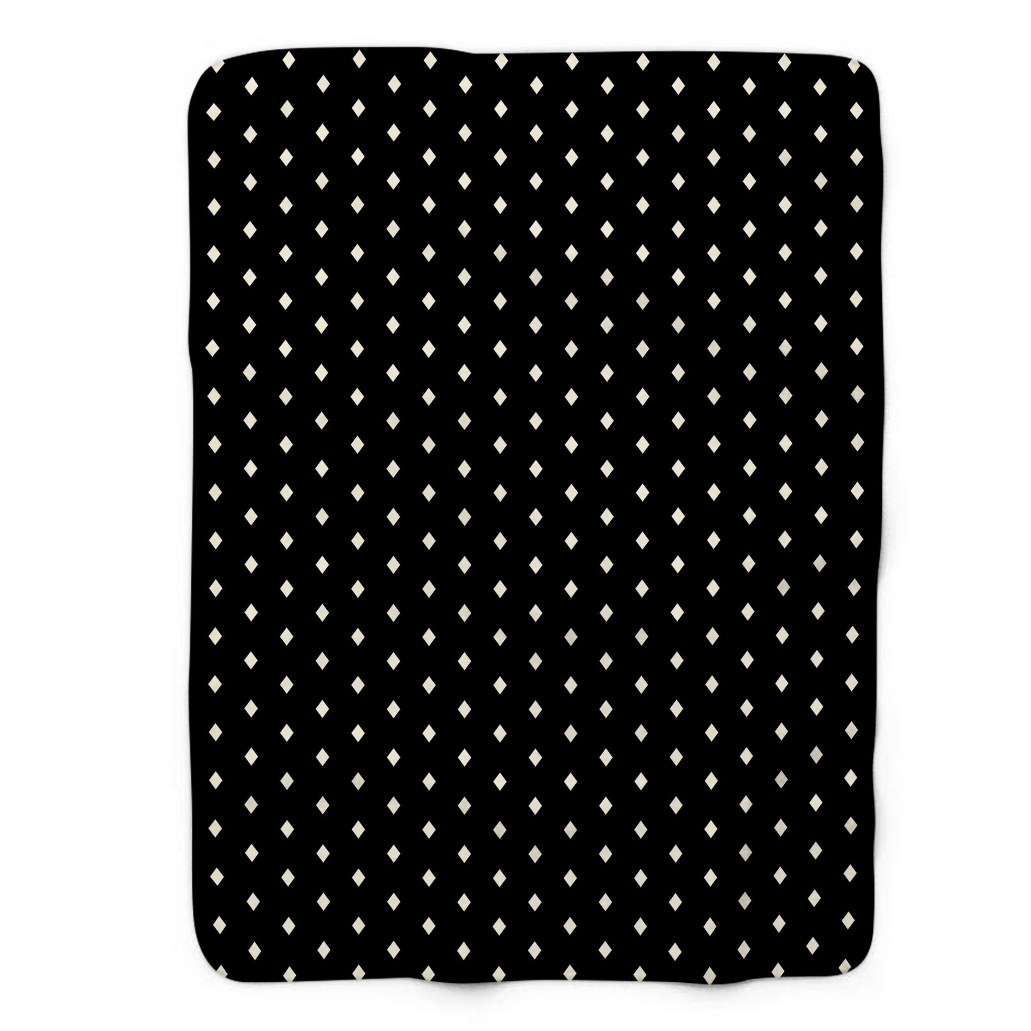 MentionedYou Cream Dots - 1 Piece Premium Sherpa Blanket 0101 | Wayfair