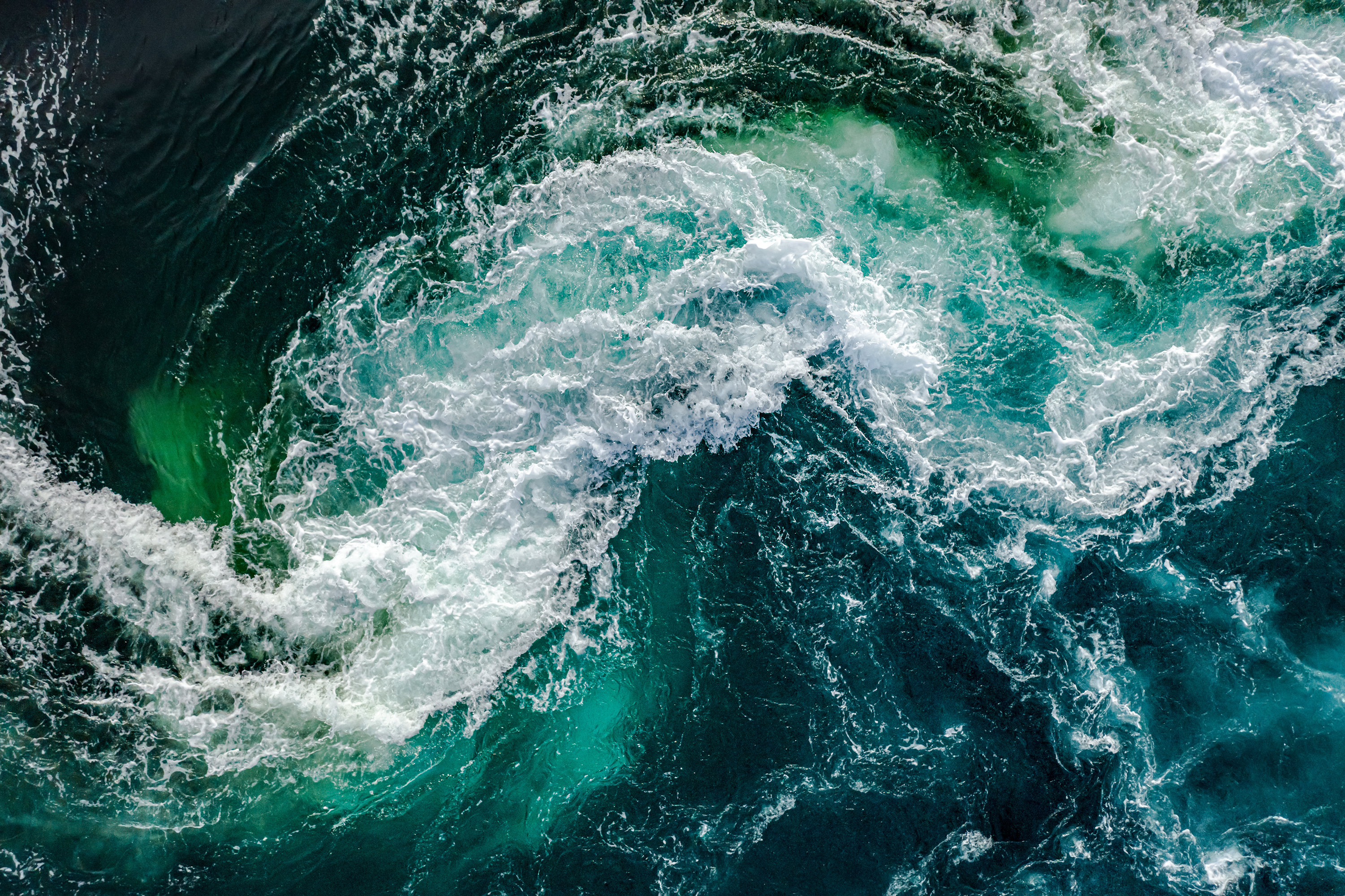 Highland Dunes Waves Of Water On Canvas by Cookelma Photograph | Wayfair