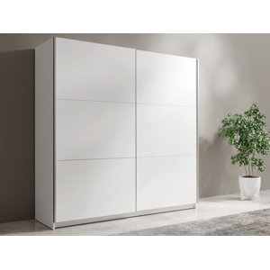 17 Stories Two-door floating wardrobe | Wayfair.co.uk