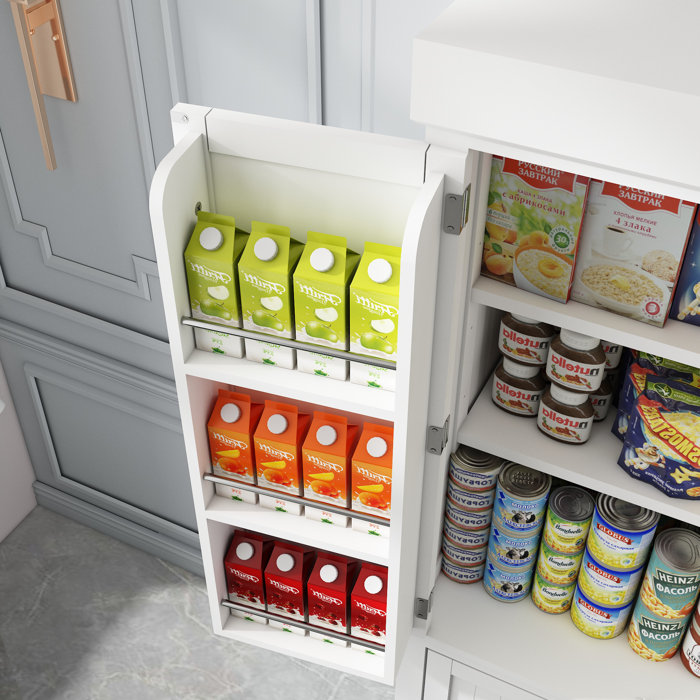 Red Barrel Studio® Theada 72'' Kitchen Pantry & Reviews | Wayfair