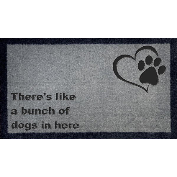 Happy Larry Simcox 70 x 40cm Non-Slip Indoor Door Mat | Wayfair.co.uk