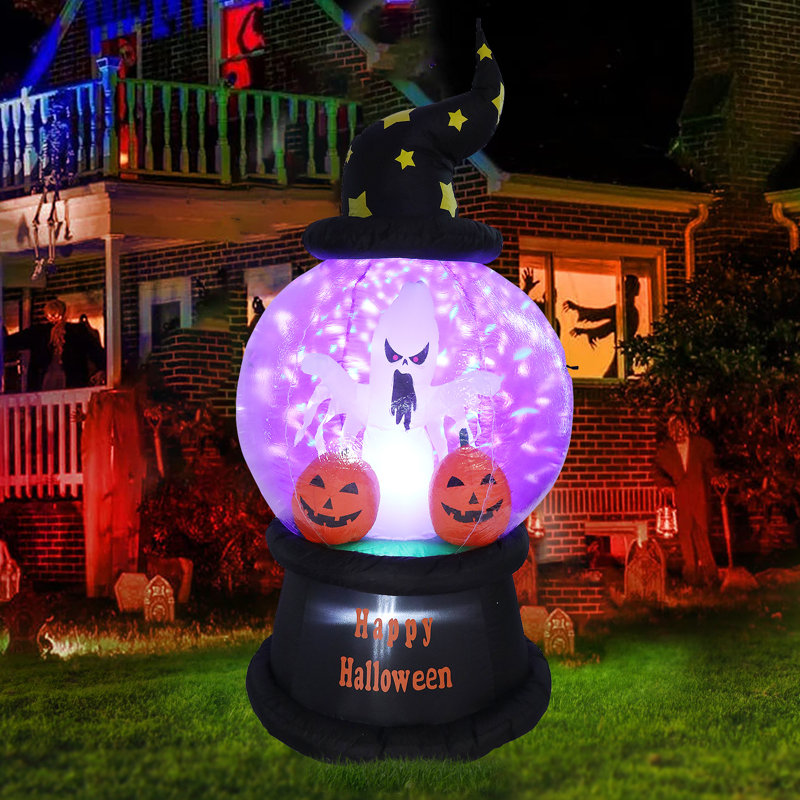 The Holiday Aisle® Halloween Inflatable & Reviews | Wayfair