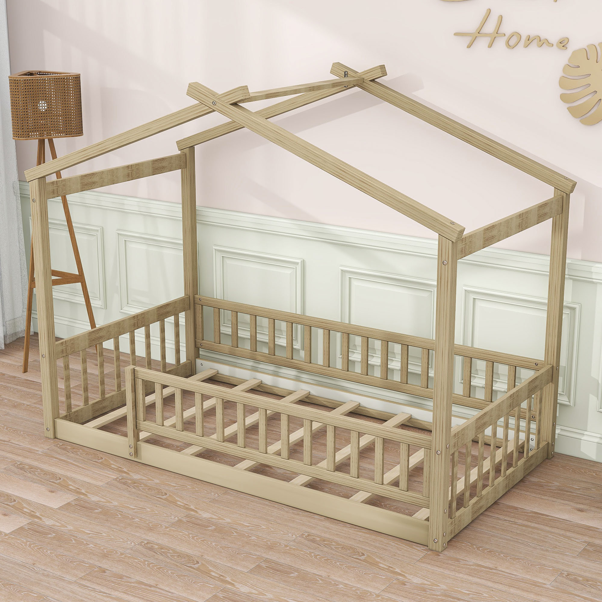 Gracie Oaks Waford House Bed | Wayfair