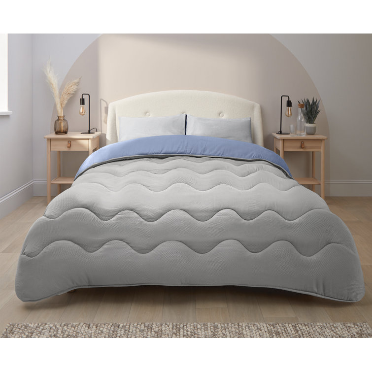 Silentnight Seersucker Coverless Duvet 10.5 Tog With Matching ...