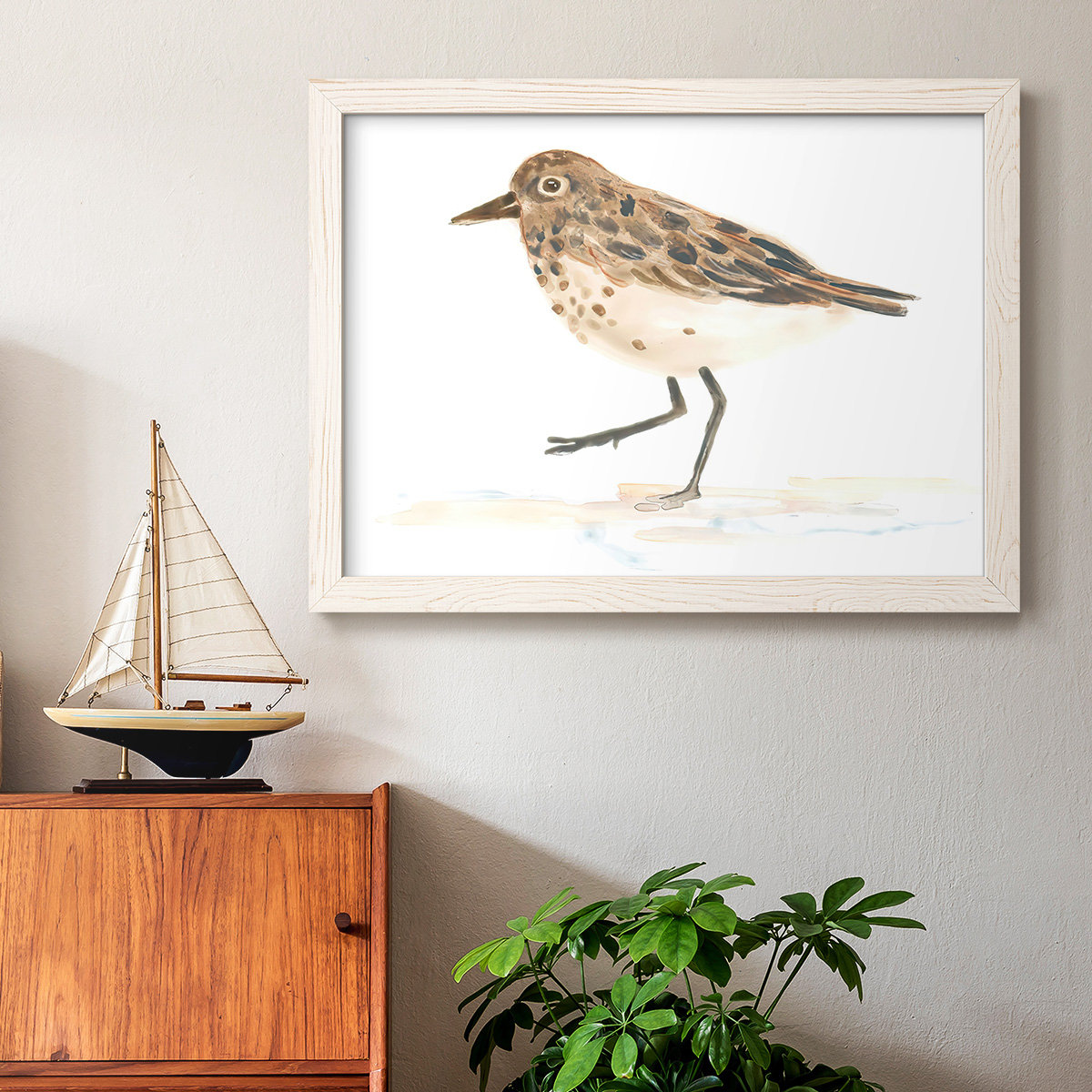 Wexford Home Pretty Piper IV Framed On Canvas Print | Wayfair