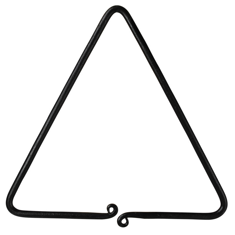 Red Barrel Studio® Hanging Triangle Dinner Bell | Wayfair