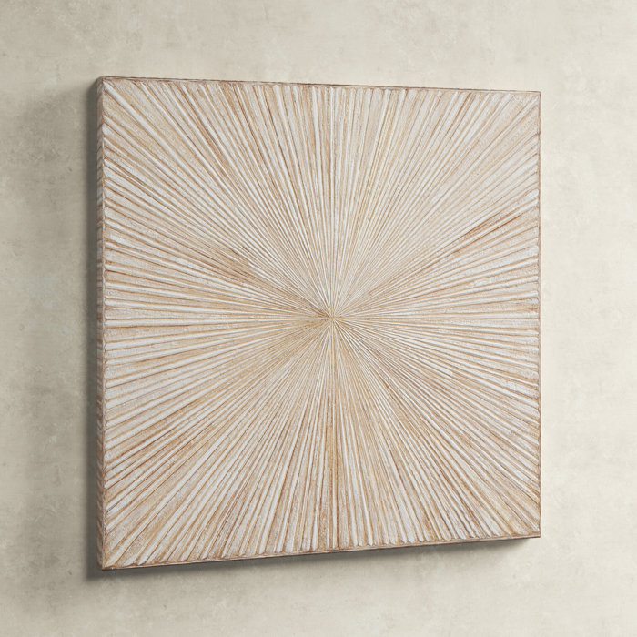 Birch Lane™ Handmade Solid Wood Abstract Wall Decor | Wayfair