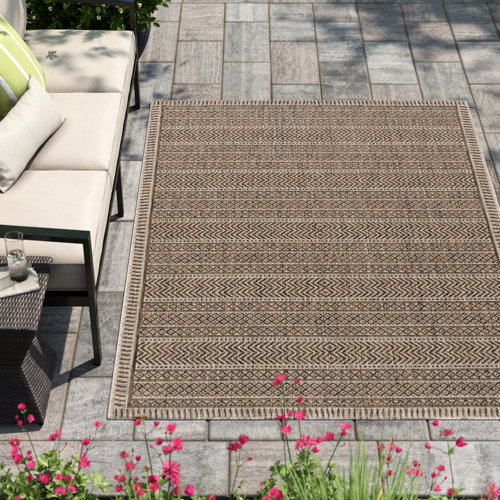 Brown & Tan Outdoor Rugs You'll Love | Wayfair
