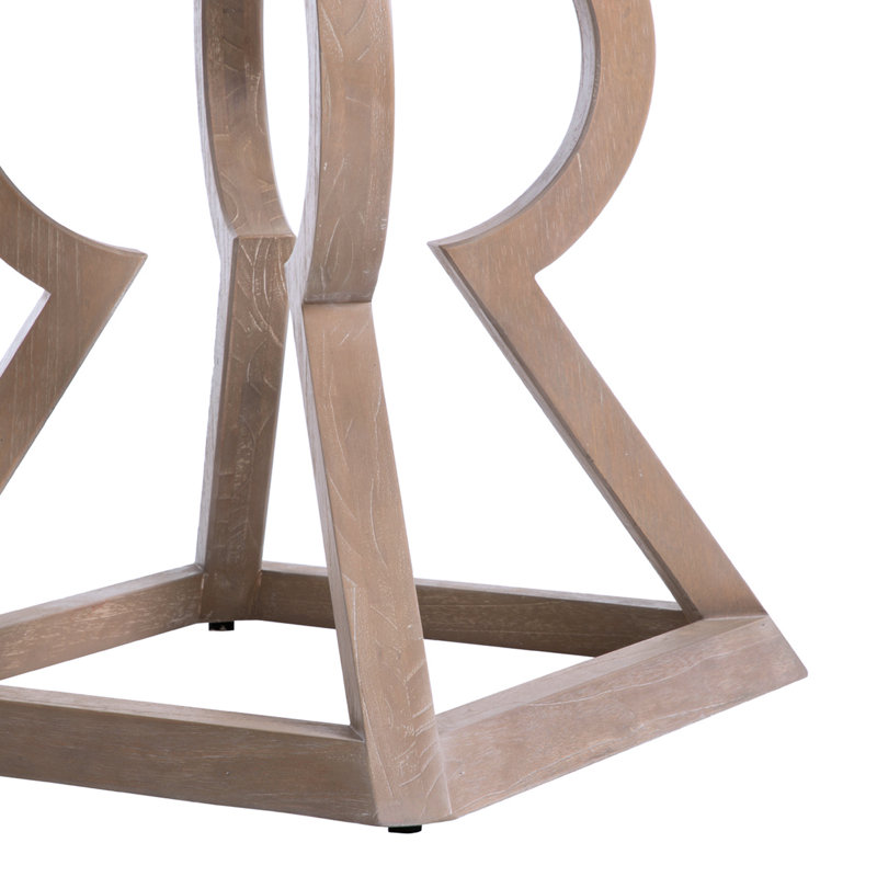 Gabby Chape 32" Solid Wood Pedestal Dining Table | Wayfair