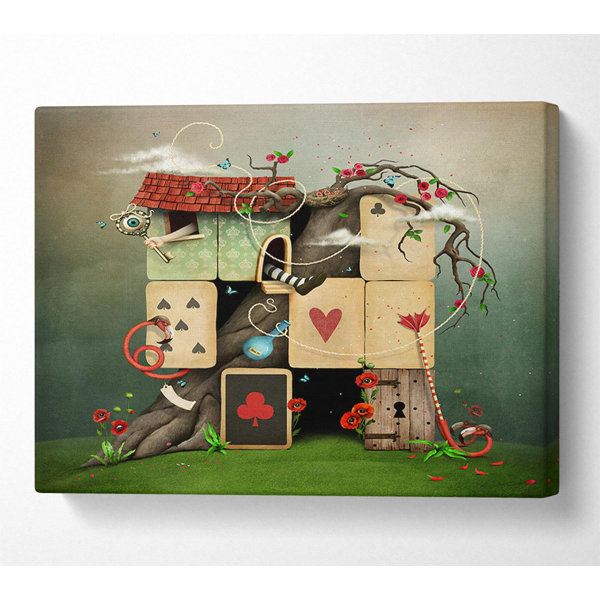 Happy Larry The Dice House Alice In Wonderland | Wayfair.co.uk