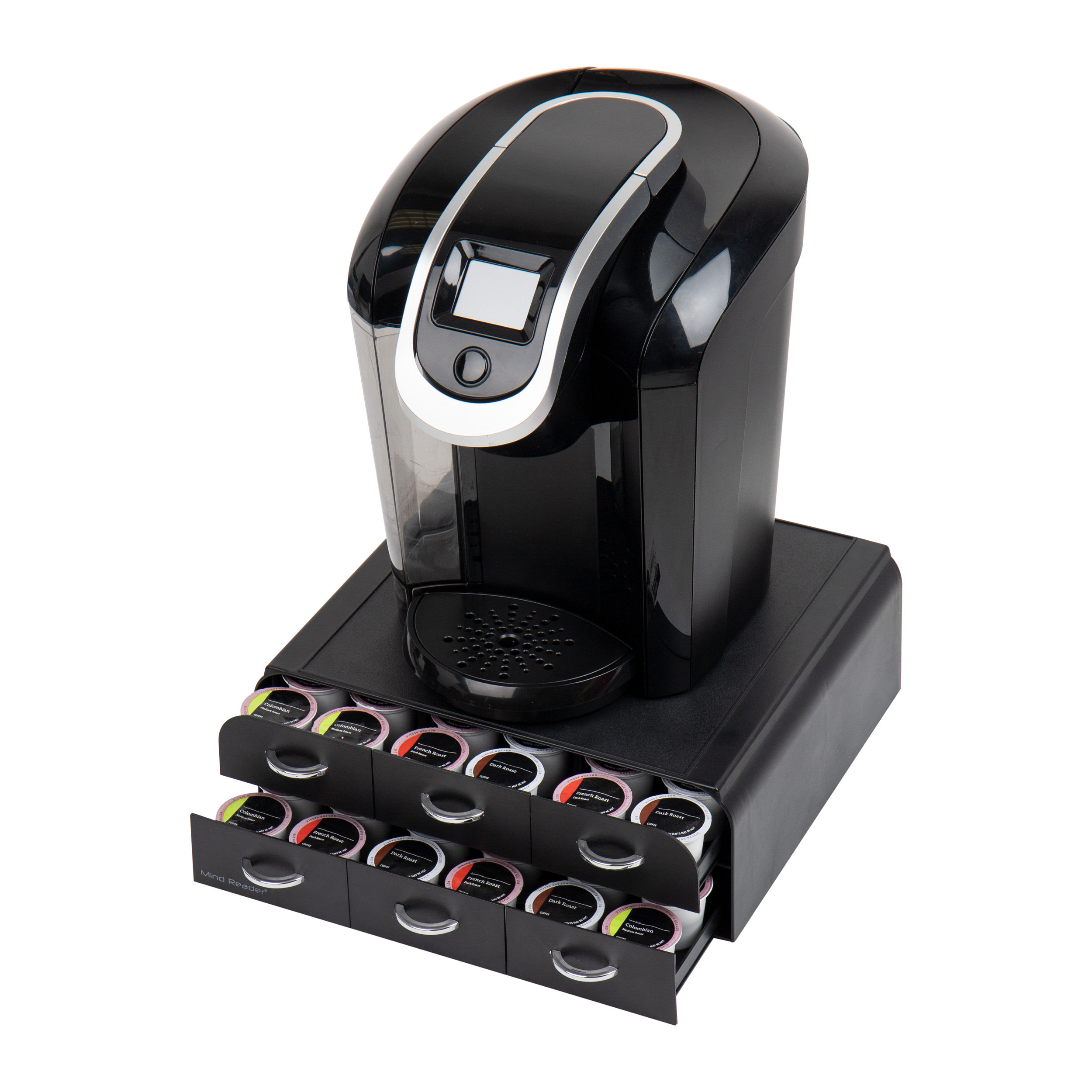 Mind Reader Anchor Collection, 2-Tier, 6-Drawer Single Serve Coffee Pod ...