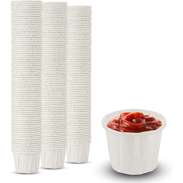 MT Products MT Product Paper Portion Cups, 1 oz Individual Medicine ...