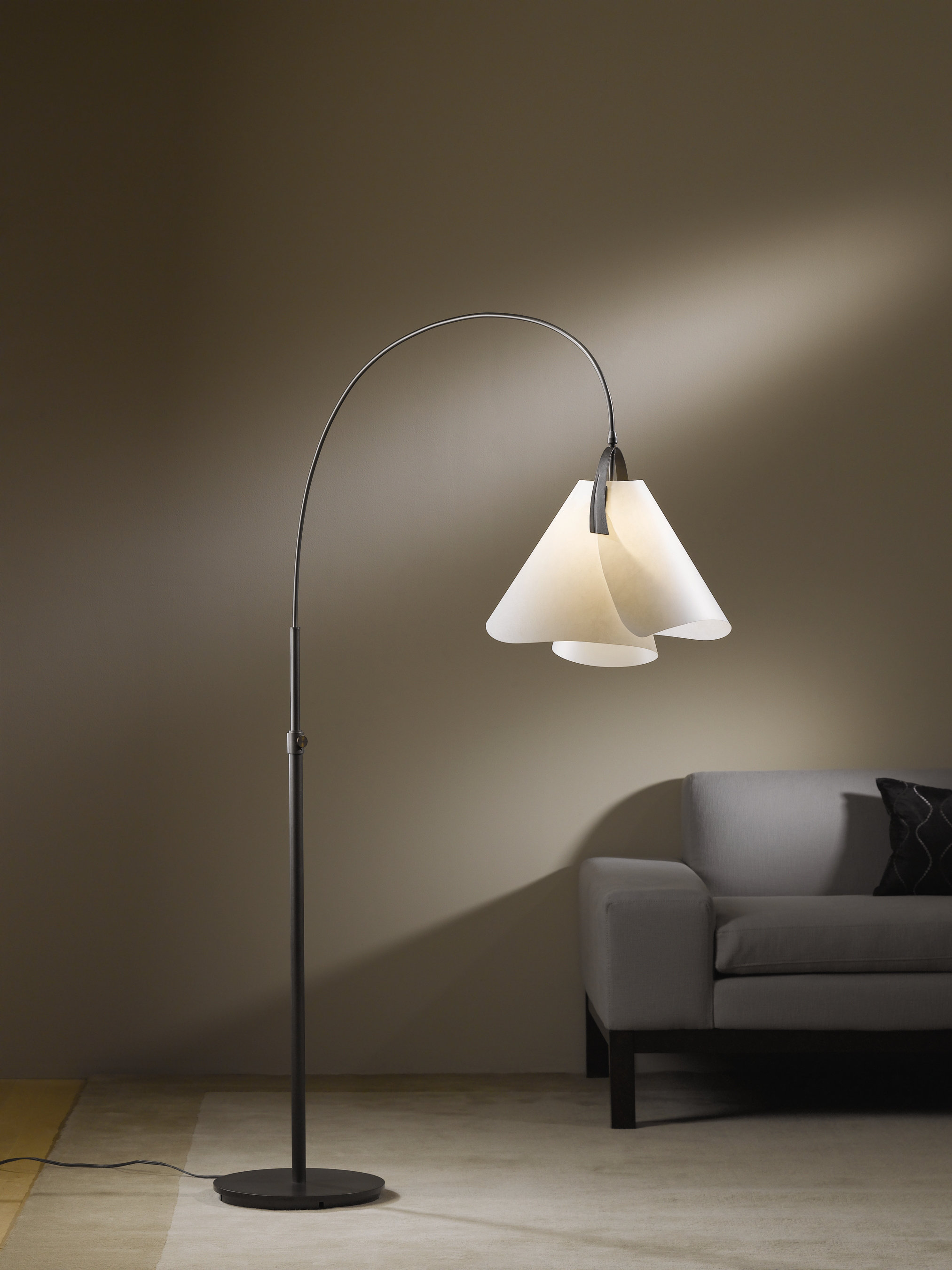 Hubbardton Forge Mobius Arched Floor Lamp & Reviews | Wayfair