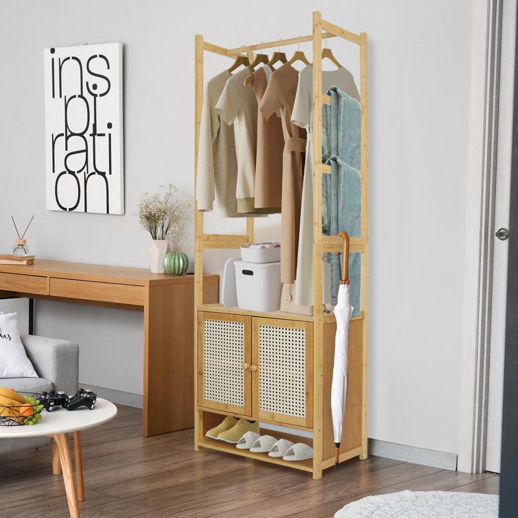 UNHO 168cm H Clothes Racks with Shelf | Wayfair.co.uk