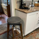 Steelside™ Hull Adjustable Height Counter Stool & Reviews | Wayfair