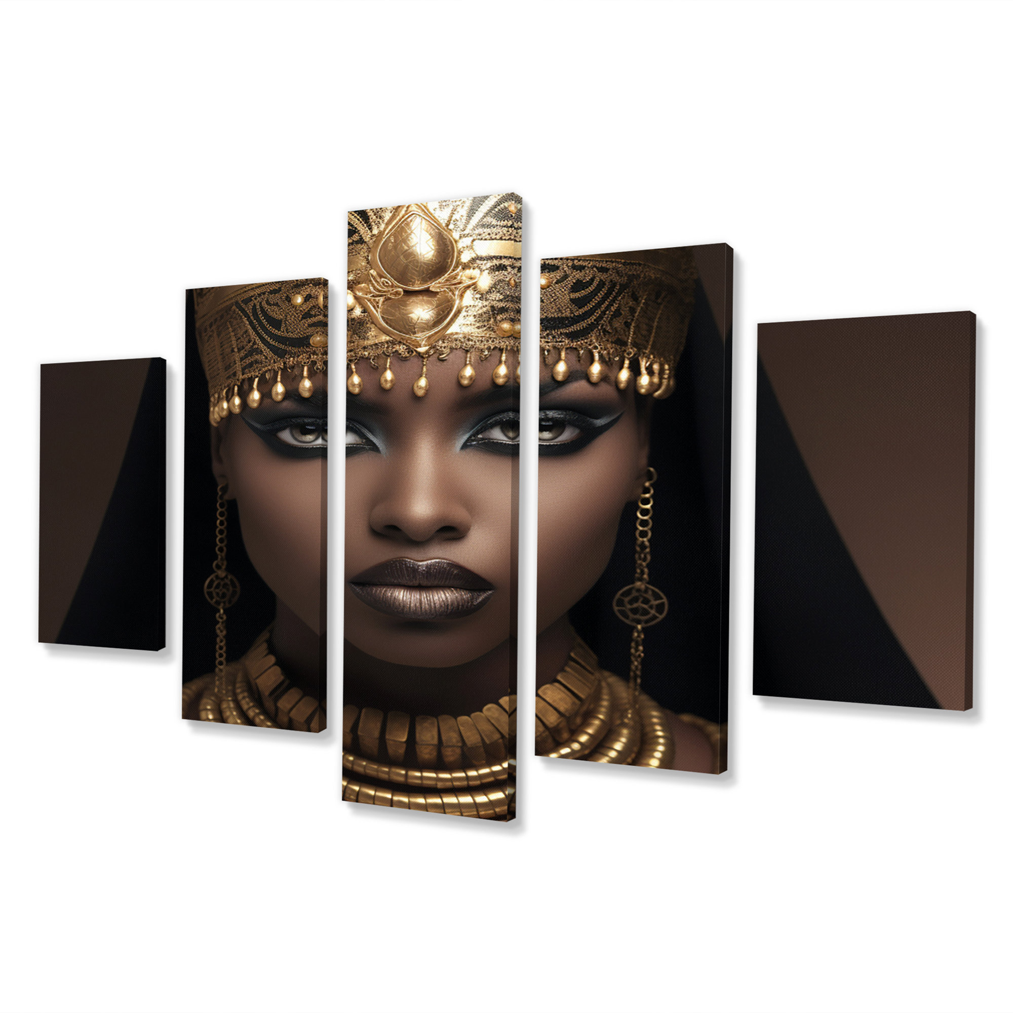 Mercer41 Elegant Vintage Muslim Queen - Religious Woman Wall Decor - 5 ...