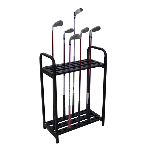 Rebrilliant Richand 27 Hole Golf Clubs Rack Sports Rack | Wayfair
