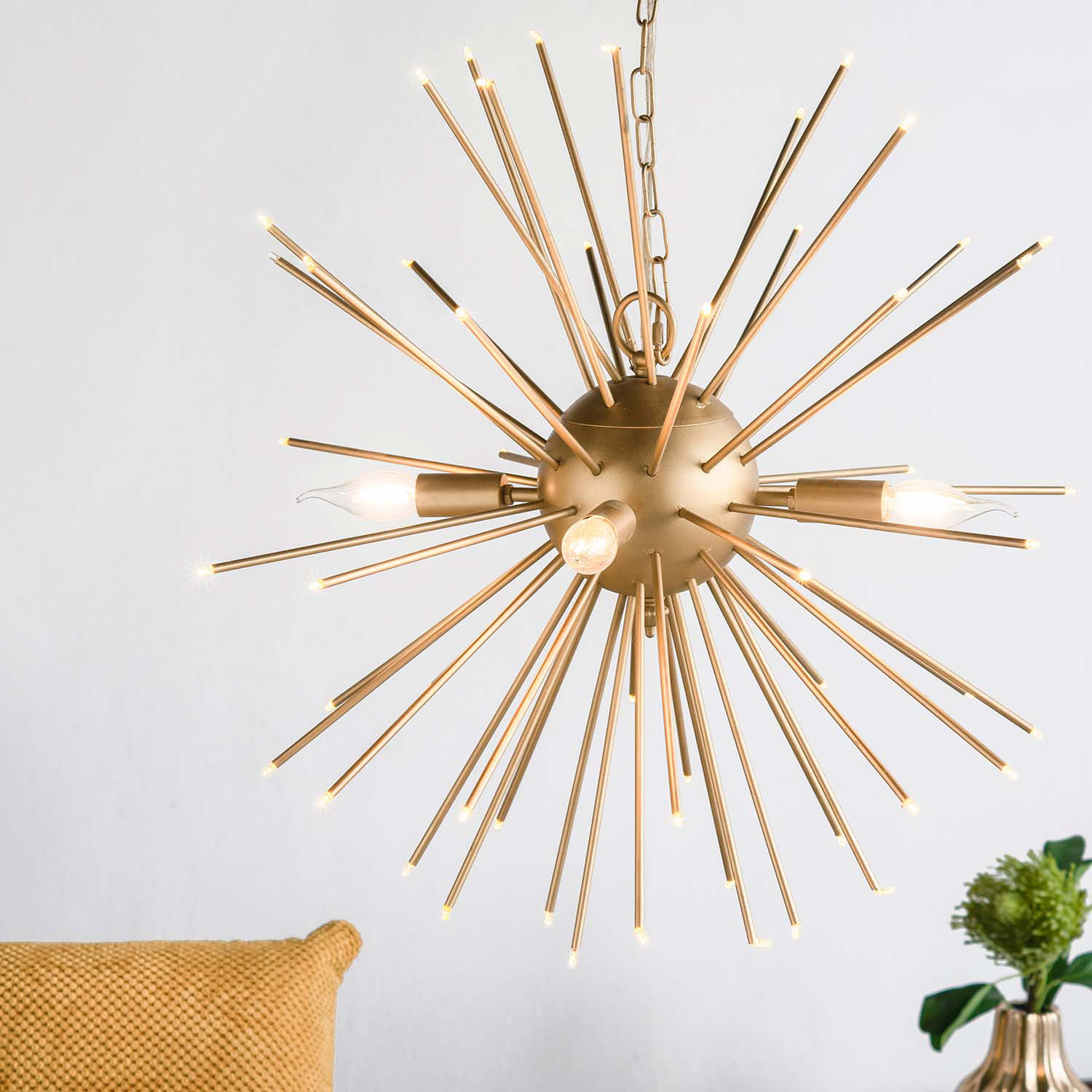 Wrought Studio™ Sears Sputnik Sphere Chandelier | Wayfair