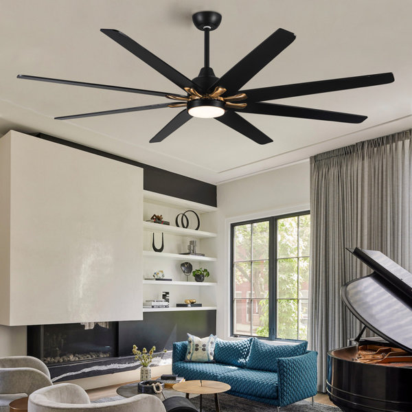 Latitude Run® Ceiling Fan with LED Lights - Wayfair Canada